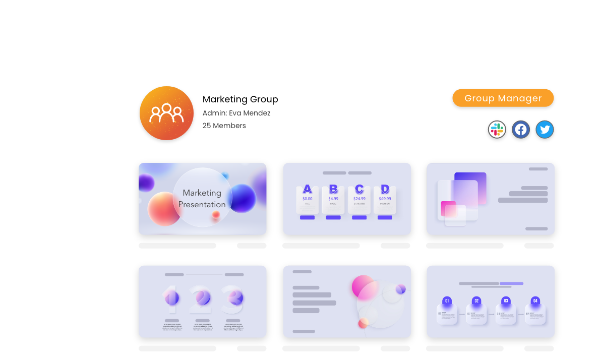 Access Shared Group Content on Your Custom Dashboard | emaze