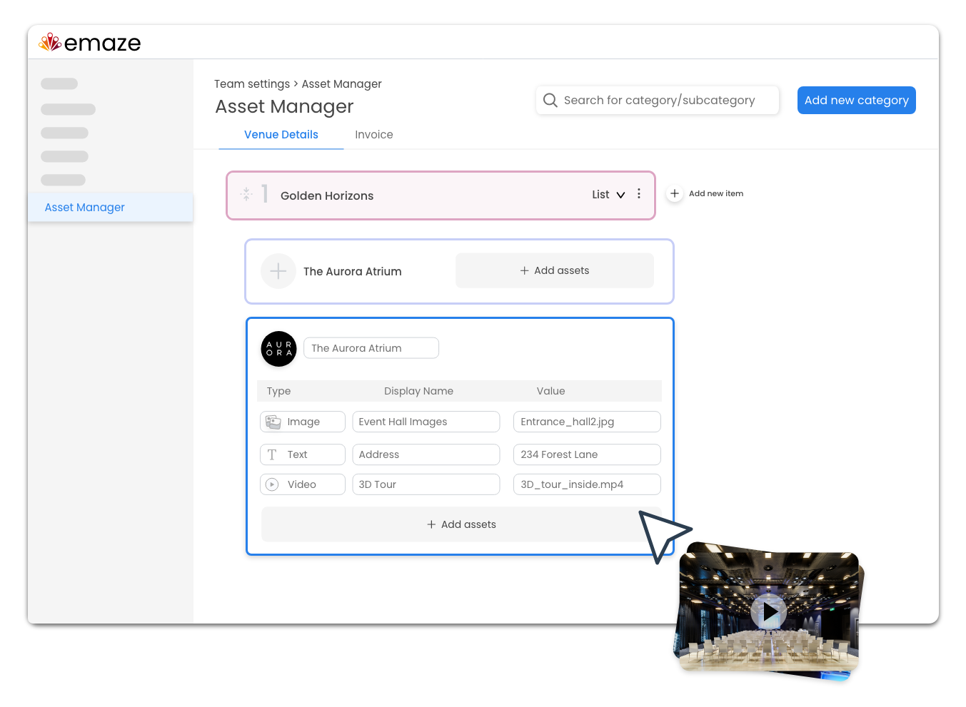 Automaze for Events and Venues | Simplify Bookings | emaze